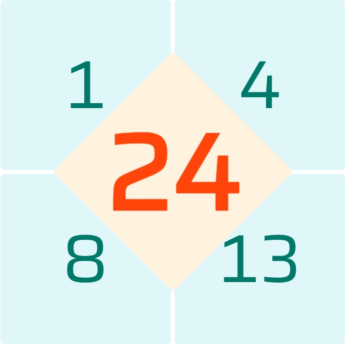 数学思维训练《24点速算》 | WithoutAD青少年逻辑力培养游戏